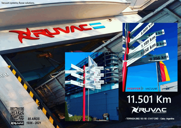 Alemania – Argentina (distancia) – Ruvac Technology